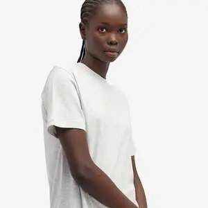 SKIMS Boyfriend T-shirt - Light Heather Grey
