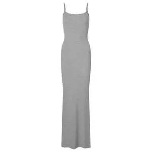 Body-Hugging Long Slip Dresses