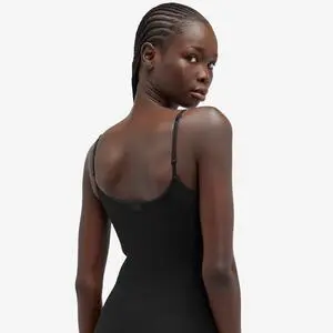 SKIMS Soft Lounge Long Slip Dress - Onyx