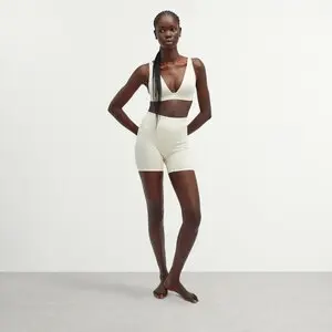 SKIMS Cotton Rib Boxer - Bone