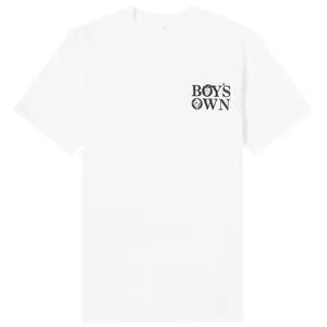 BOYS OWN Barry Moon Cult Print T-shirt - White