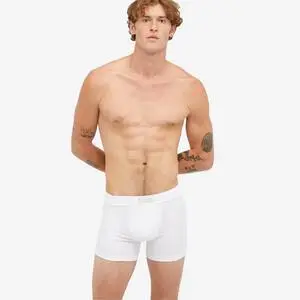SKIMS Cotton Boxer Brief 3" 3-pack - Chalk