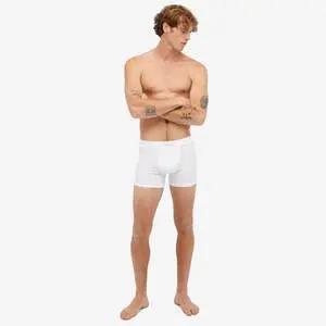 SKIMS Cotton Boxer Brief 3" 3-pack - Chalk