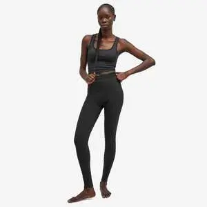 SKIMS Cotton Rib Legging - Soot