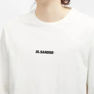 JIL SANDER Long Sleeve Logo Active T-shirt
