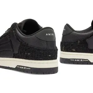 Amiri Boucle Skel Low Sneakers
