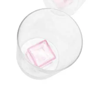 MAISON BALZAC Pink Ice Goblets Set Of 2