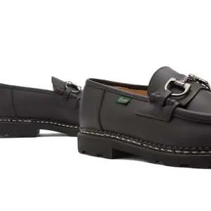 Paraboot Reims Mors Horsebit Loafer - Black