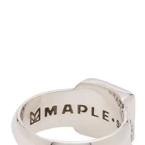 MAPLE Smiley Signet Ring