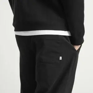 WAX LONDON Kurt Twill Trousers - Black