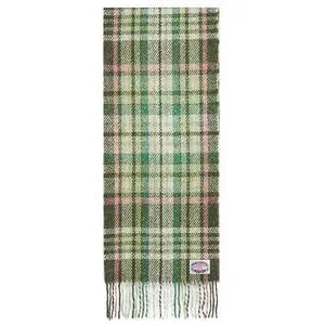 Acne Studios Volano Check Scarf - Green