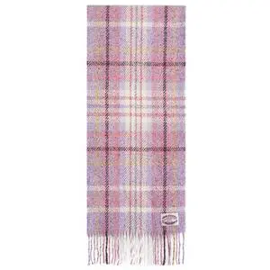 Acne Studios Volano Check Scarf Violet Purple