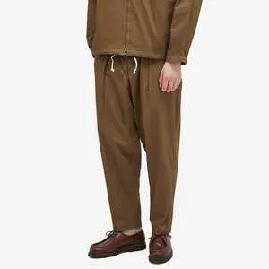 Universal Works Linen Slub Pleated Track Pants