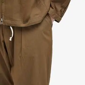 Universal Works Linen Slub Pleated Track Pants