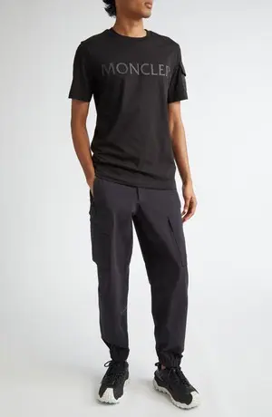 Moncler Logo Pocket Cotton T-shirt