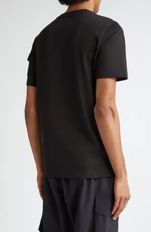 Moncler Logo Pocket Cotton T-shirt
