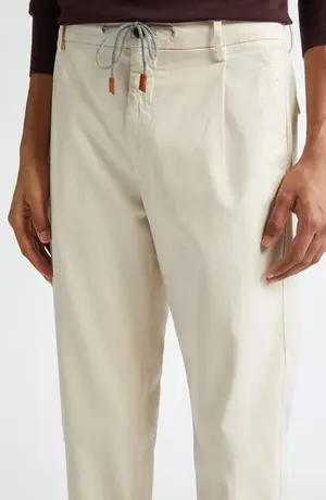 Eleventy Stretch Cotton Joggers