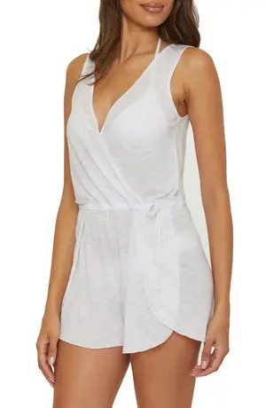 BECCA By Rebecca Virtue Breezy Basics Cover-up Romper