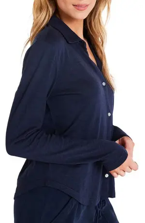 Bella Dahl Cotton Knit Button-up Shirt - Endless Se
