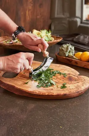 VERVE CULTURE Olivewood Charcuterie & Cutting Board Large