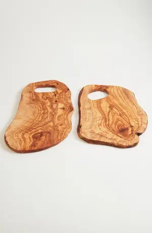 VERVE CULTURE Olivewood Charcuterie & Cutting Board Large