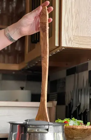 VERVE CULTURE Olivewood Polenta Spoon