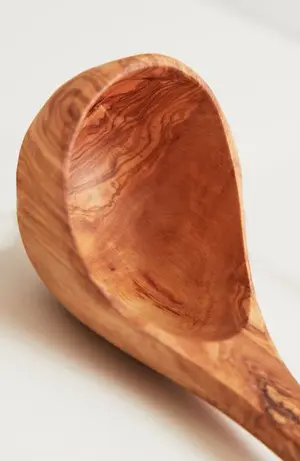 VERVE CULTURE Olivewood Soup Ladle