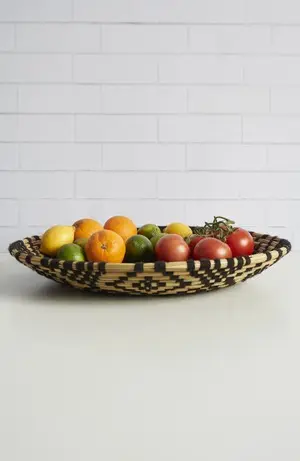 VERVE CULTURE Moroccan Woven Tray