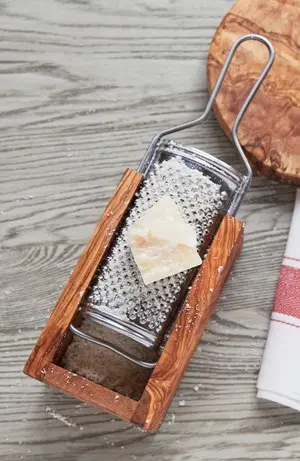 VERVE CULTURE Olivewood Box Grater