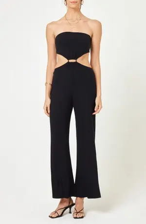 L*Space Palos Verdes Cutout Jumpsuit - Black