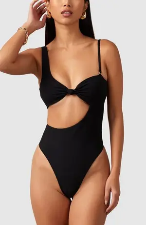 MBM SWIM Dawn One-piece Swimsuit - Black