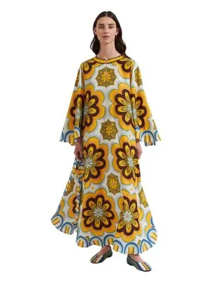 La DoubleJ Flying Kaftan - Ciccio Placée Dark Mustard