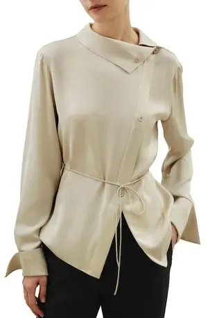 Lilysilk Cuffed Blouses