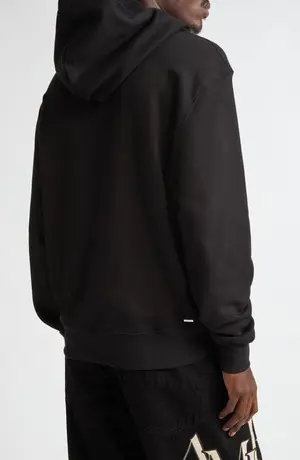 Amiri Oversized Logo Pullover Hoodie