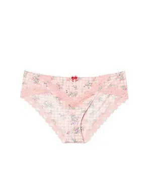 ADORE ME Alexis Hipster Panties - Plaid Pink