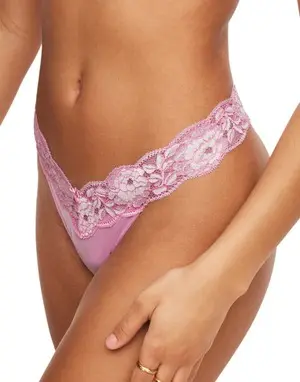 ADORE ME Jaya Thong Panties Medium Purple