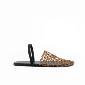 CECILIA NEW YORK Aria Woven Slingback Slide