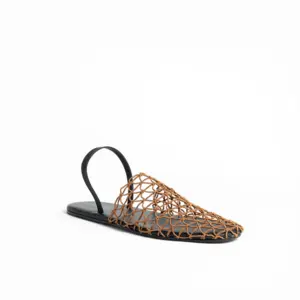 CECILIA NEW YORK Aria Woven Slingback Slide