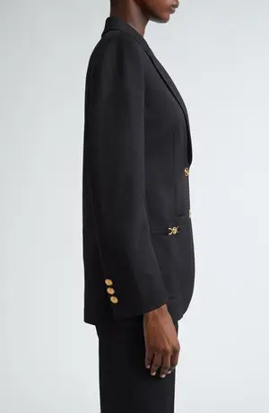 Versace Stretch Wool Blazer