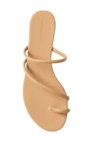 REFORMATION Ludo Slide Sandal - Buff