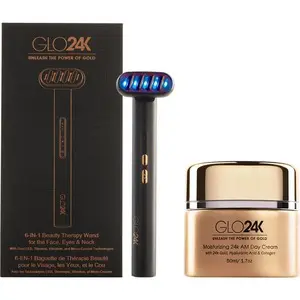 GLO24K 6-in-1 Beauty Therapy Wand For The Face - Na