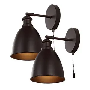 JONATHAN Y Hudson 1-light Farmhouse Bohemian Iron Led Sconce - Oil Rubbed Bronze