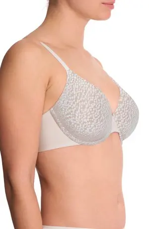 Natori Comfort Evolution Full Fit Memory Foam Convertible Bra - Ivory/cafe