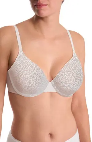 Natori Comfort Evolution Full Fit Memory Foam Convertible Bra - Ivory/cafe