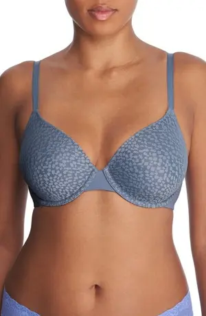 Natori Comfort Evolution Full Fit Memory Foam Convertible Bra Ocean Storm