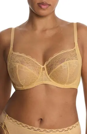 Natori Statement Lace Side Support Bra - Golden