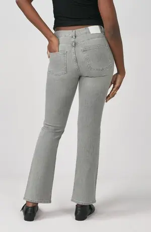 LOLA DENIM High Rise Straight Leg Jeans