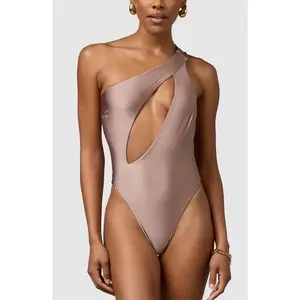 MBM SWIM Serenity One-piece Swimsuit - Taupe