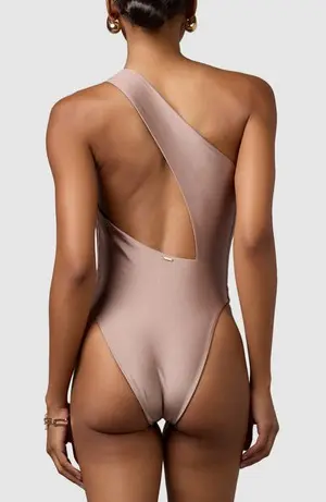 MBM SWIM Serenity One-piece Swimsuit - Taupe