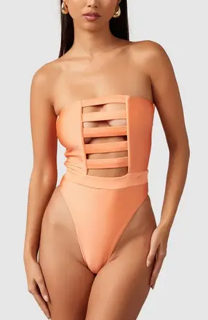 MBM SWIM Zen One-piece Swimsuit - Coral